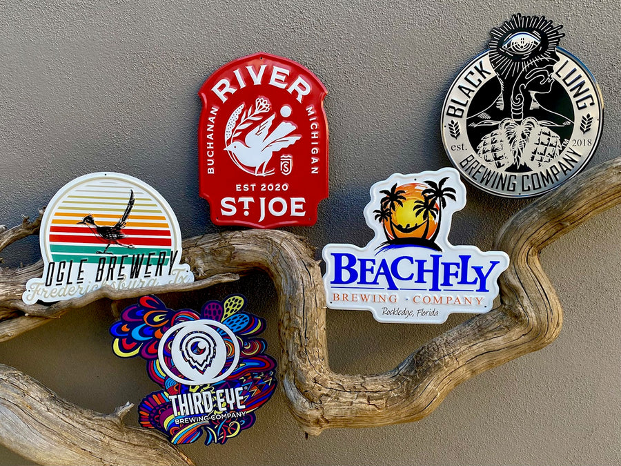 Cool metal beer signs from your favorite American craft breweries – Tin ...