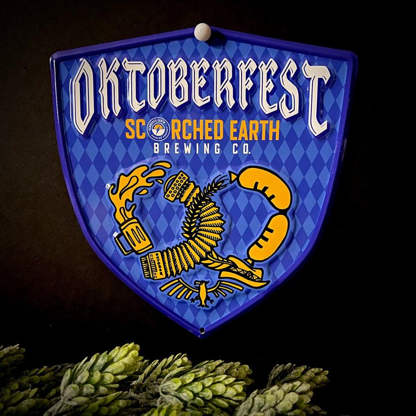 Scorched Earth Brewing Co Oktoberfest Mini Tin Tacker – Tin Tackers